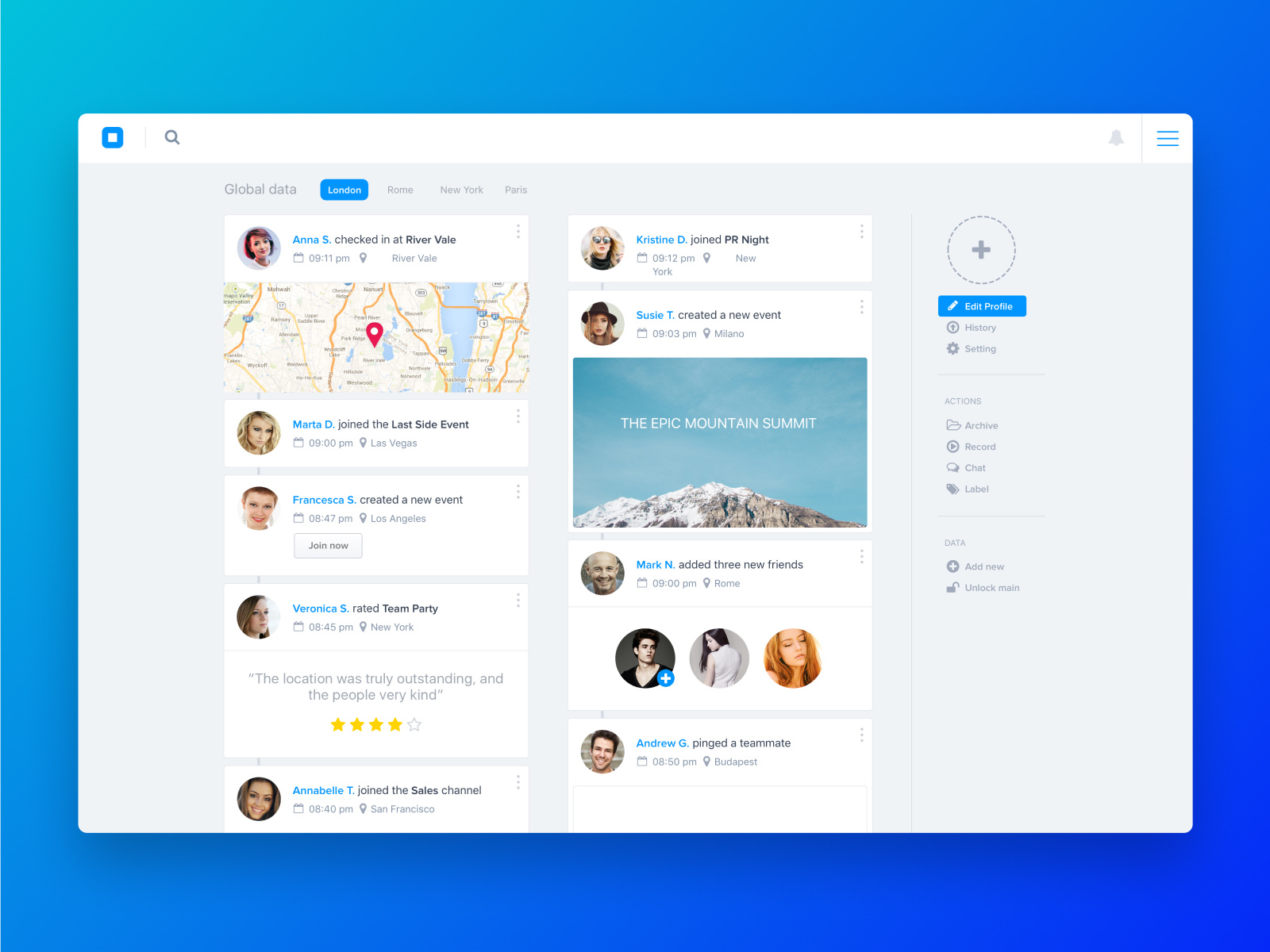 Dashboard UI Kit by Pierluigi Giglio on Dribbble