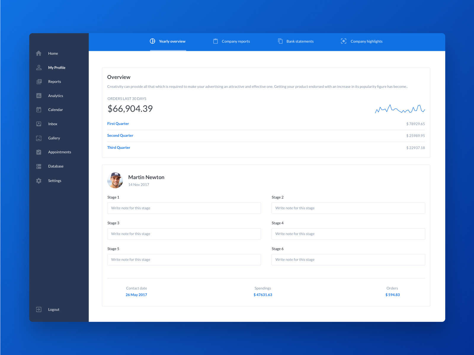 Dribbble - SaaS Admin UI Kit - 45.jpg by Pierluigi Giglio