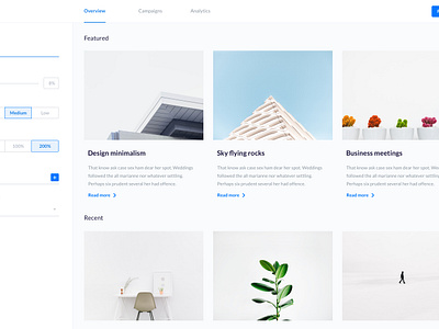 Blog UI Kit by Pierluigi Giglio on Dribbble
