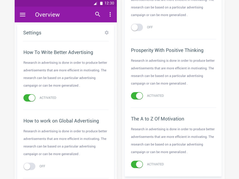 Dribbble - 134_-_mobile_material_ui_kit.jpg by Pierluigi Giglio