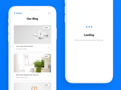 Blog iOS UI (Step By Step Tutorial) by Pierluigi Giglio on Dribbble