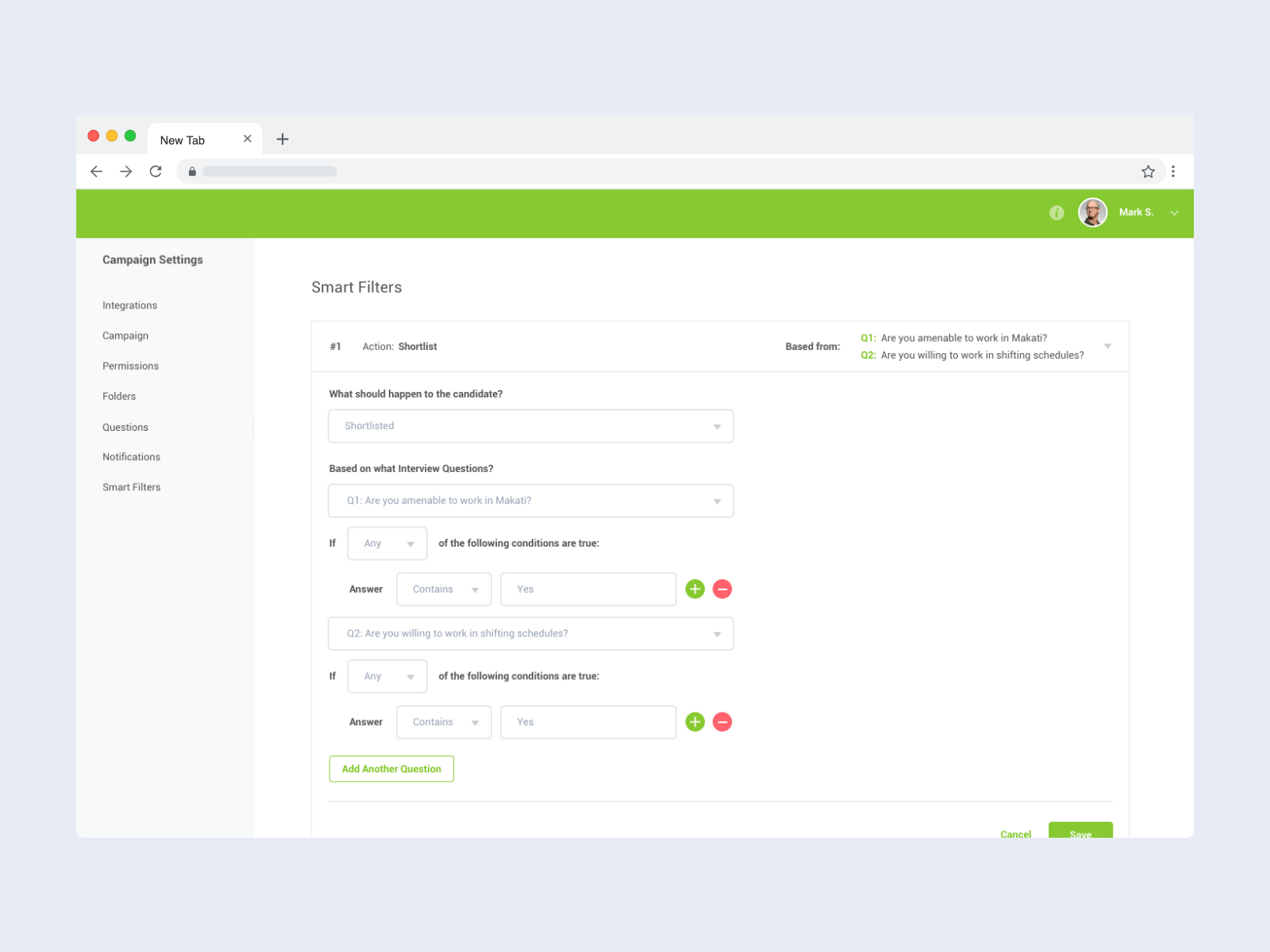 Settings flow: Dashboard UI Design by Pierluigi Giglio on Dribbble