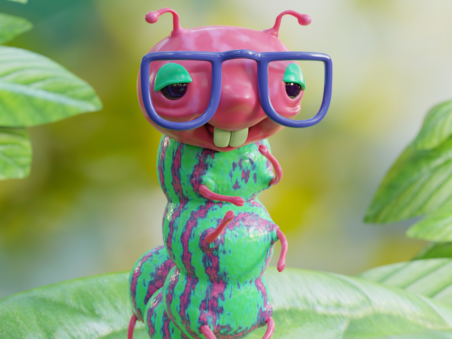Inchworm by Roberto Fernández on Dribbble