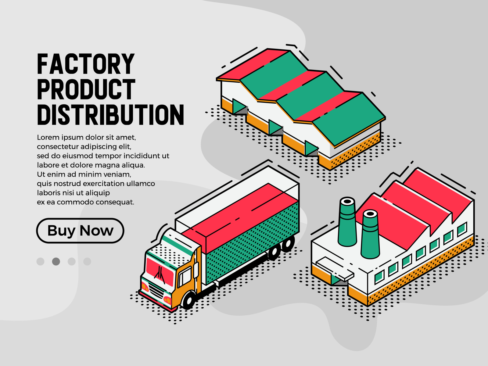 Factory Product Distribution by scovad studio on Dribbble