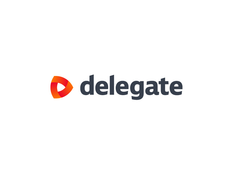 Delegate logo by BRINT for Manyone on Dribbble