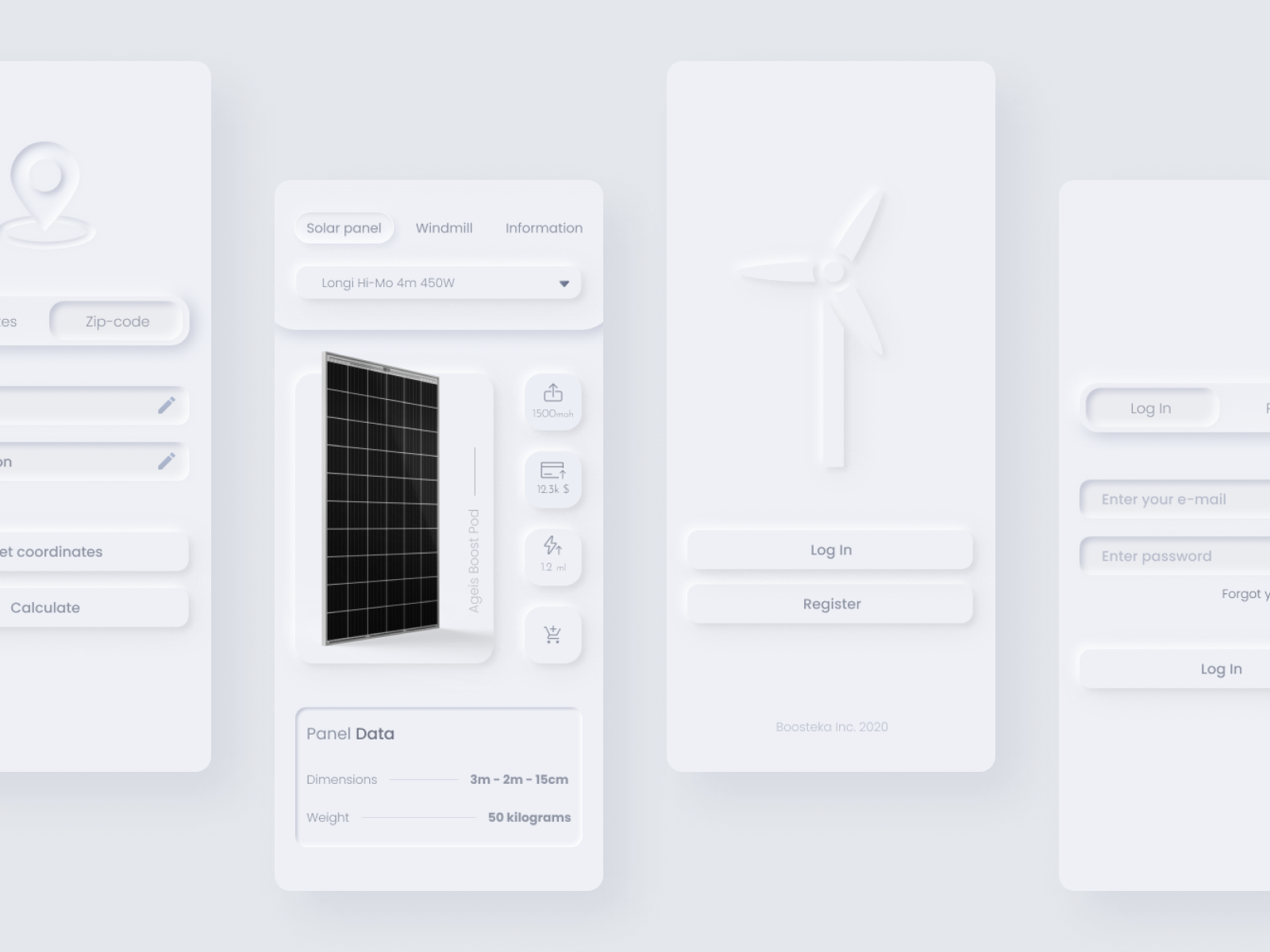 Skeuomorphism of green energy by Anna Donets on Dribbble