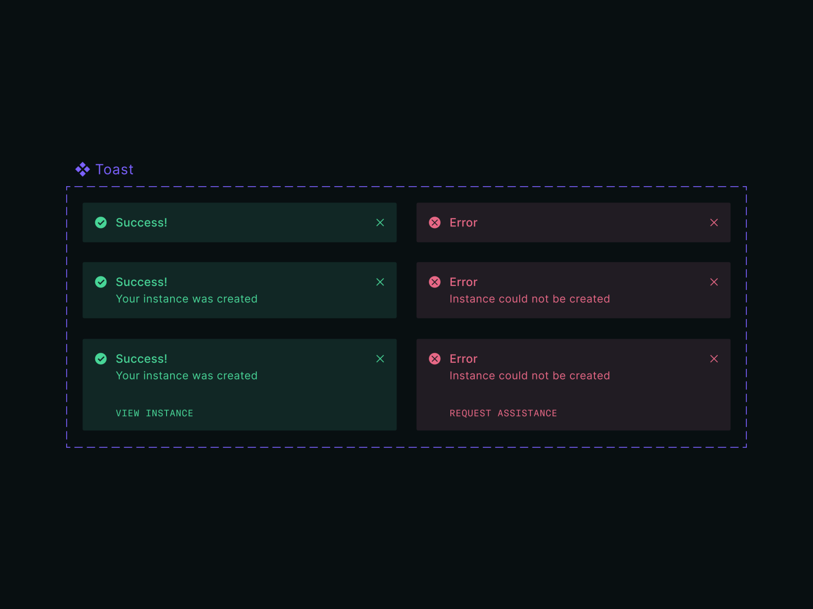 Toast Notifications by Benjamin Leonard for Oxide Computer Company on ...