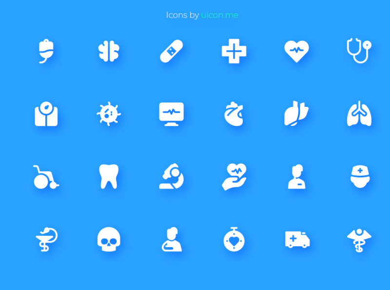 Healthcare Icon Set by Andrew Dynamite on Dribbble