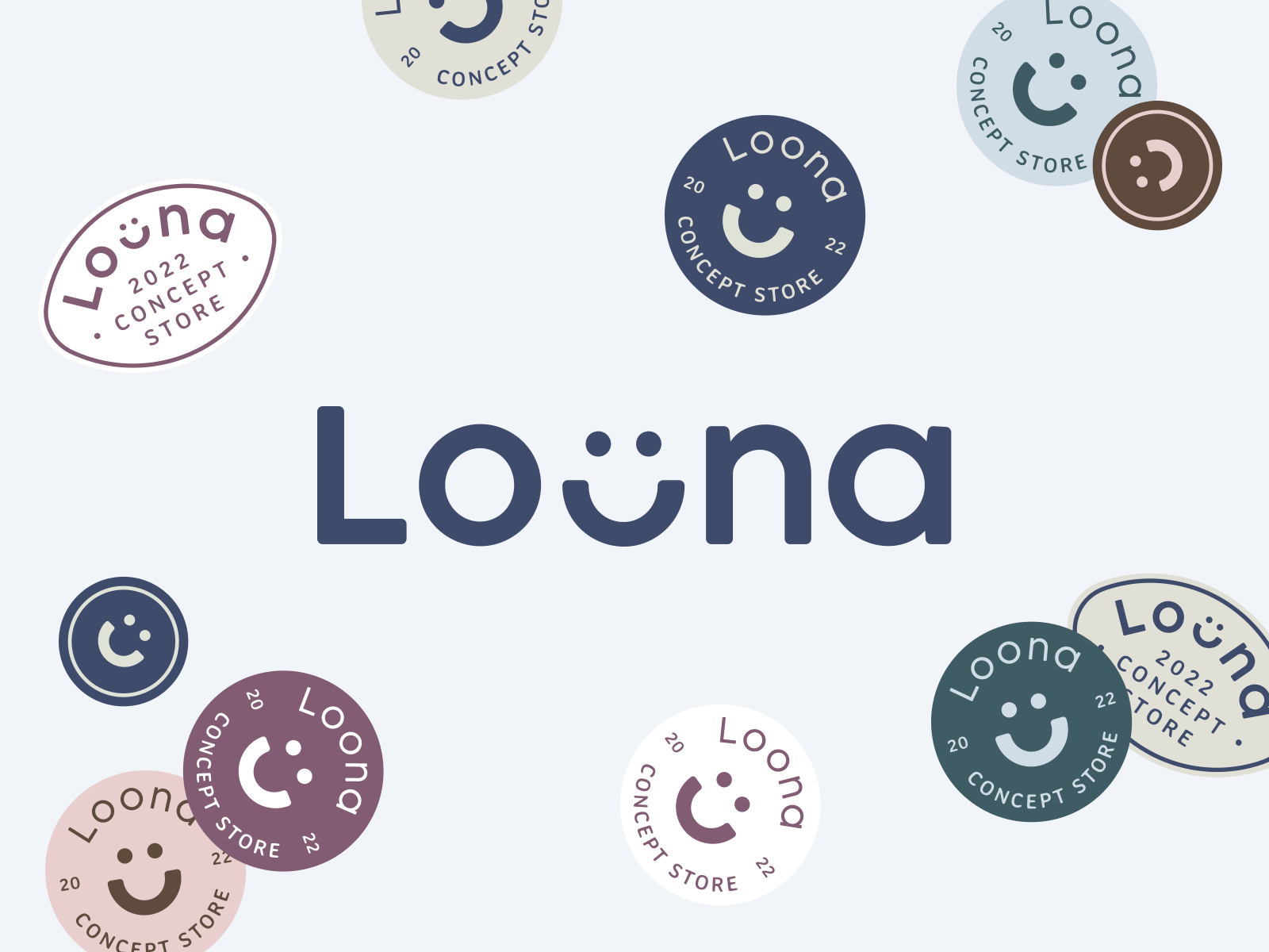 Loona Logo Design by Paulina Szczepanek on Dribbble