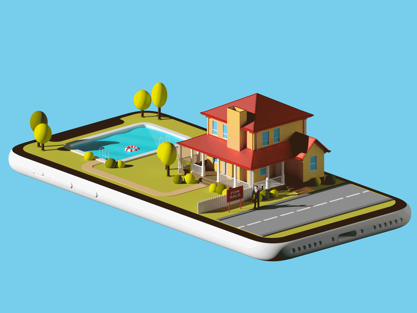 Real Estate Application by Yang Sun on Dribbble