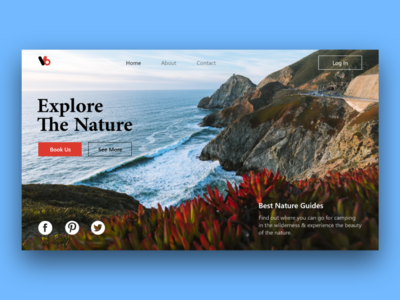 Web Landing Page Design. by nusrat mili on Dribbble