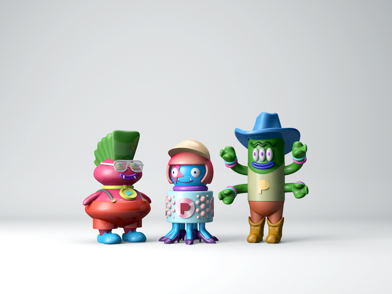 Music Monster Party by Chris Lumain on Dribbble