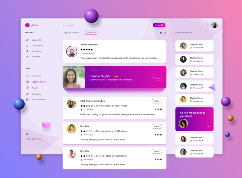 Dashboard by Davinder Singh on Dribbble