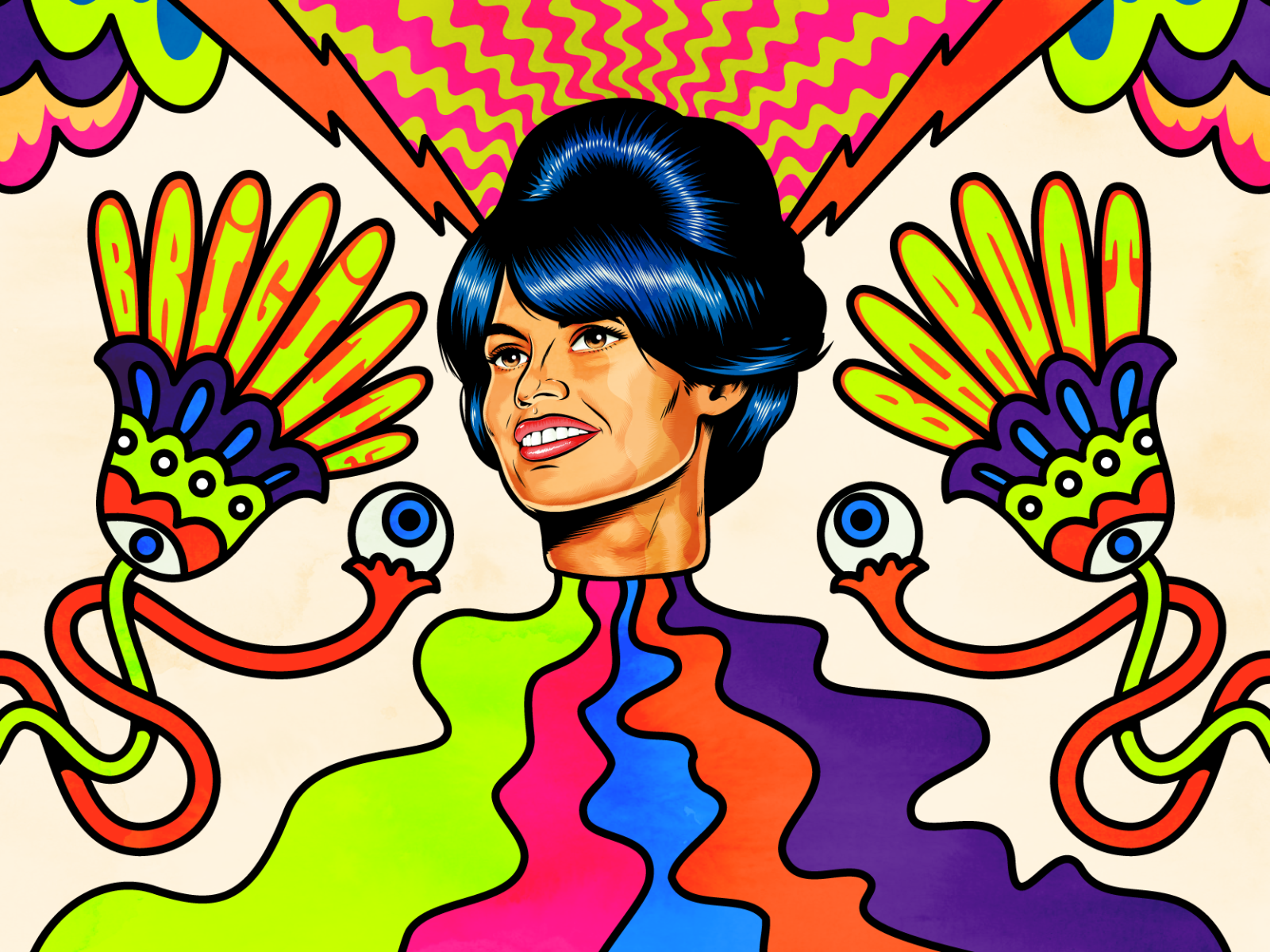 Brigitte Bardot Head by Roberlan Borges Paresqui on Dribbble