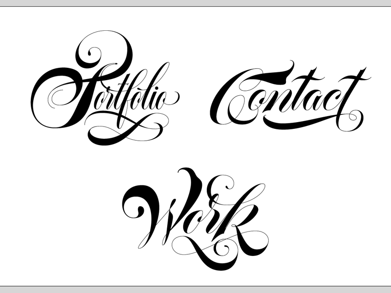 Letterings by Roberlan Borges Paresqui on Dribbble