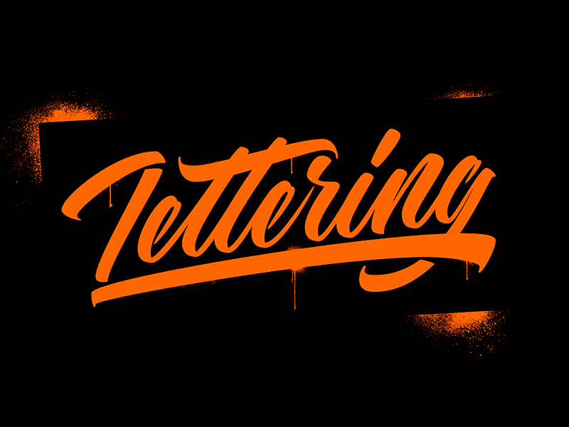 "Lettering" Lettering by Roberlan Borges Paresqui on Dribbble