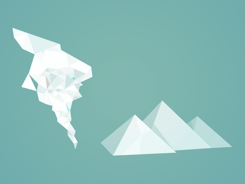 Pyramids Animation by Linnea Strid for Serious Fox on Dribbble
