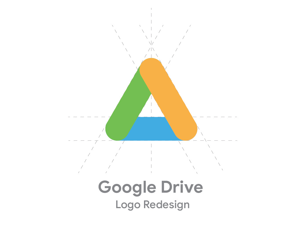 Google Drive Logo Redesign Concept by Teran Kannangara on Dribbble