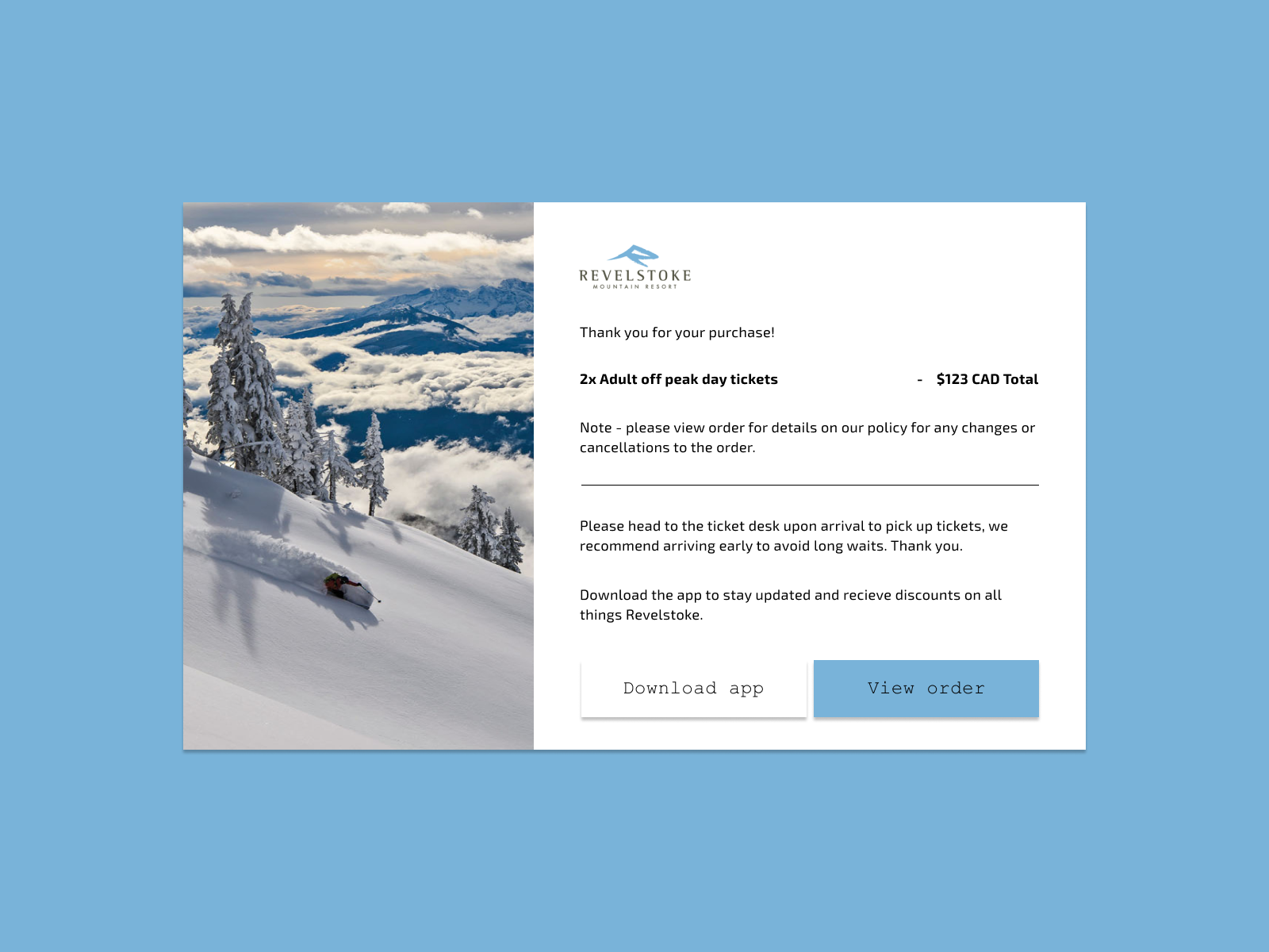 Daily UI - 017 Email receipt by Lee Hayward on Dribbble