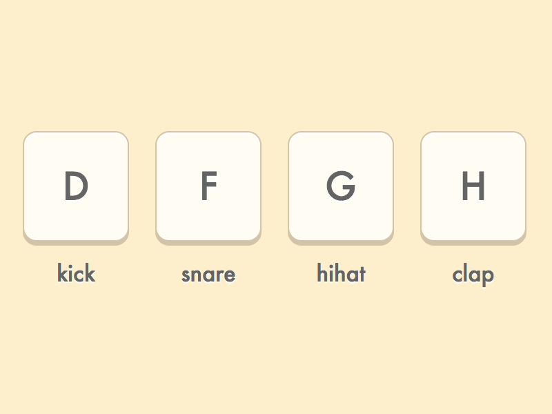 #JavaScript30 - Drum Kit by Jake Dragash on Dribbble