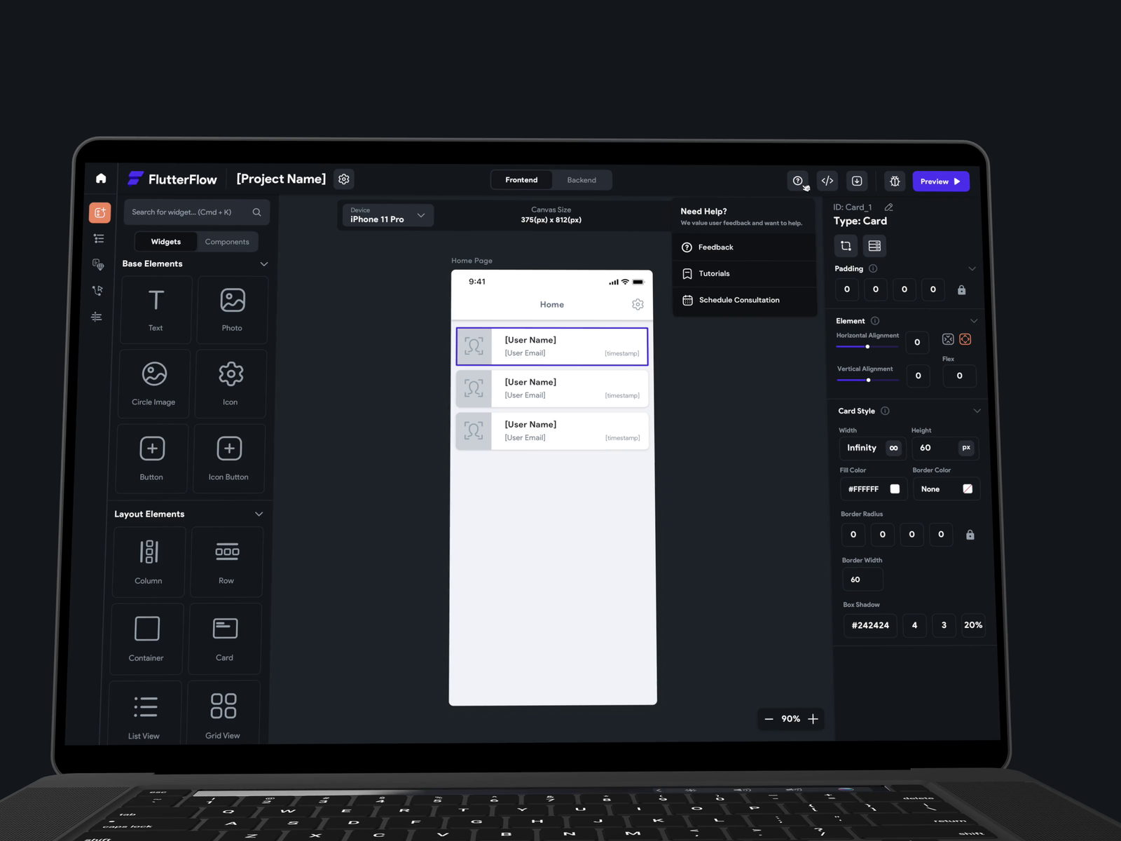 Flutterflow Rethinking Navigation By Andrew Daniels For Kaleo Design On Dribbble 1191
