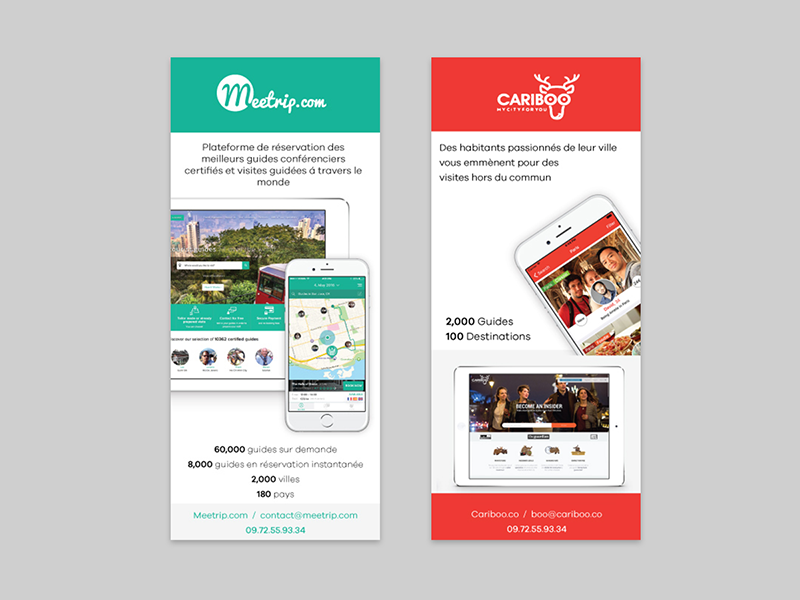 Leaflet Design Tour Guide App by Andrew Daniels on Dribbble