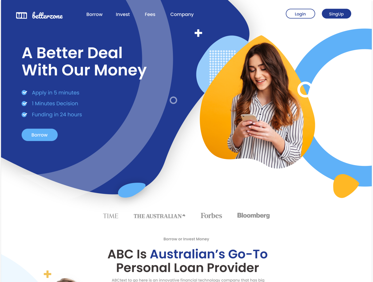 Simple Web Design By Muhammad Veven On Dribbble