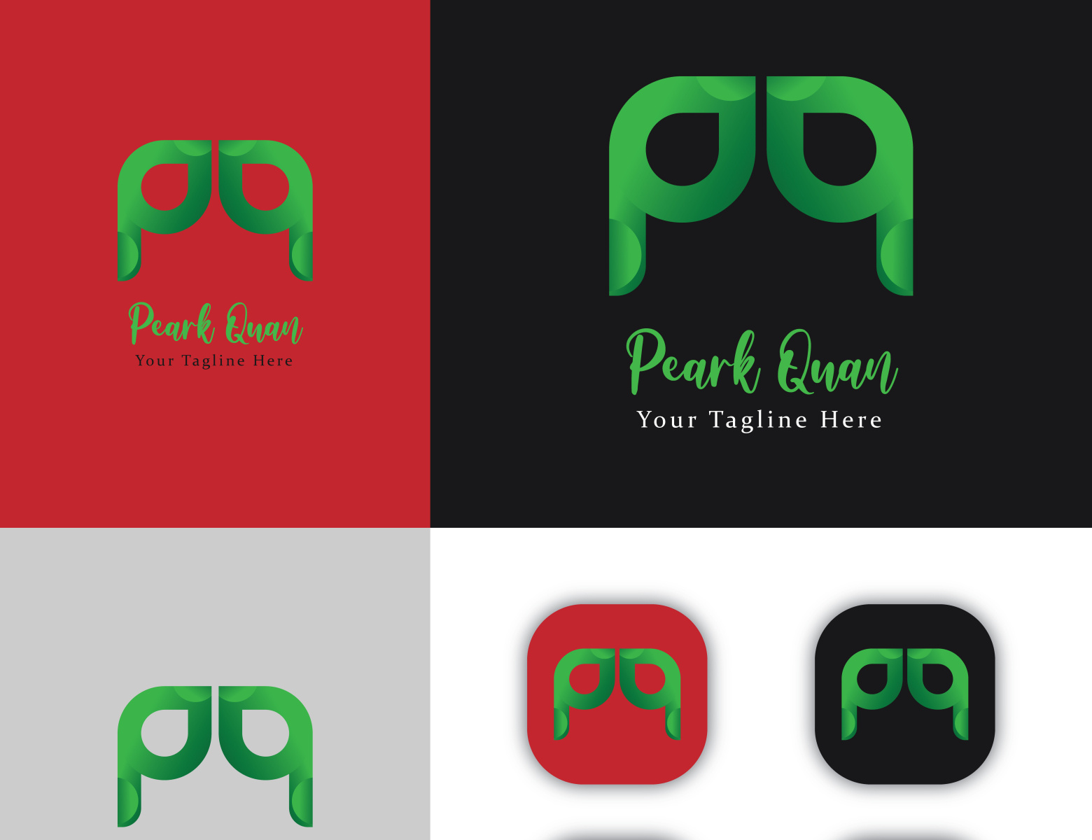 Peark Quan Logo Design by Injamul_iman22 on Dribbble