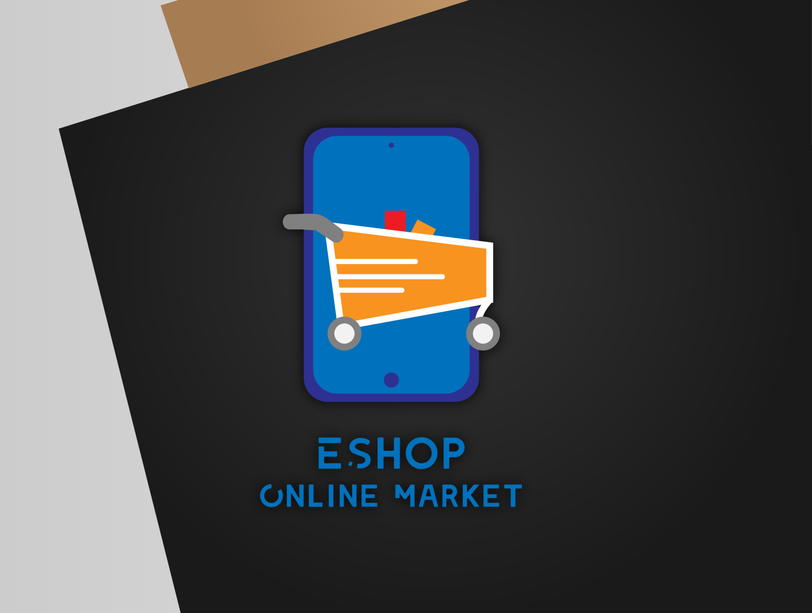 Eshop Online market logo by Injamul_iman22 on Dribbble