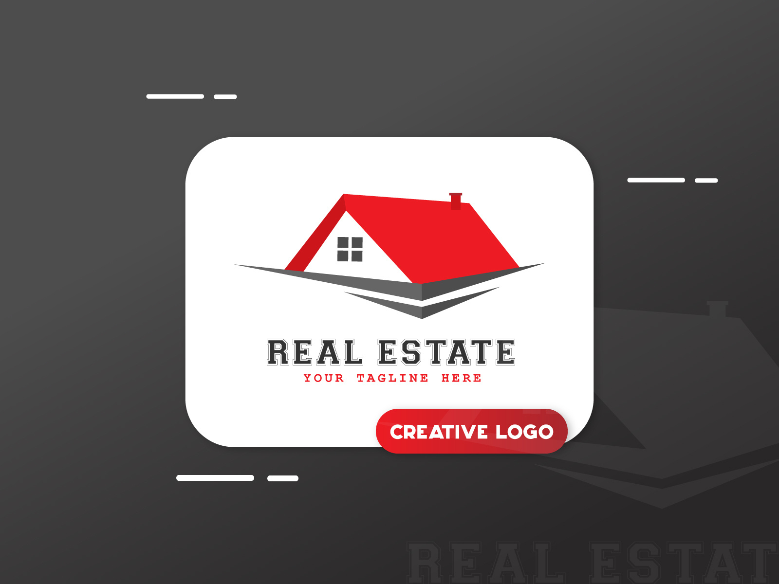 Real Estate Creative Logo Template by Injamul_iman22 on Dribbble