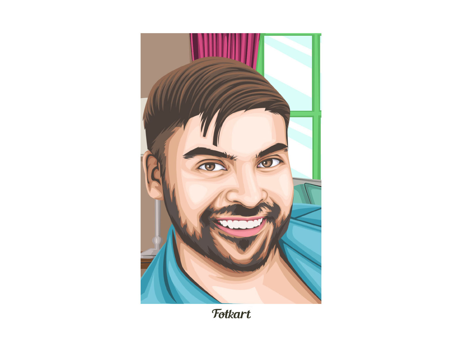 Sweet Smile From Man by Jhiryn on Dribbble