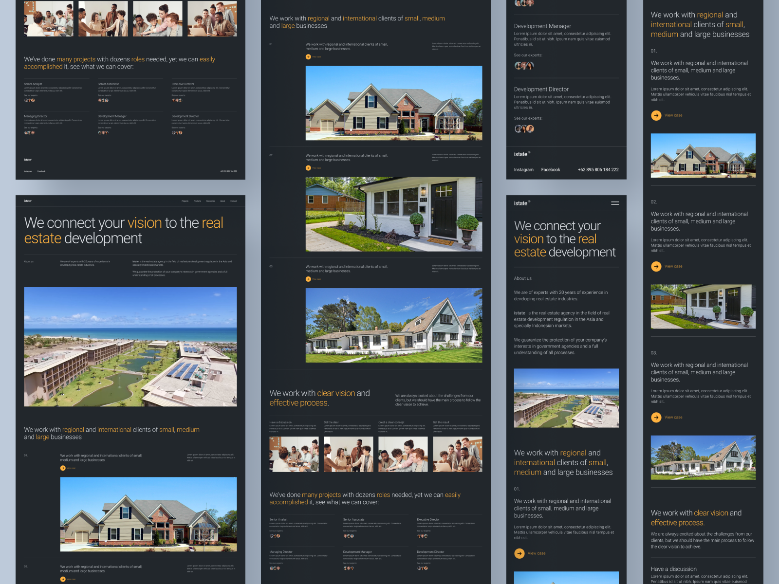 🏢 istate® - Real Estate Development Website Responsive by Choirul ...