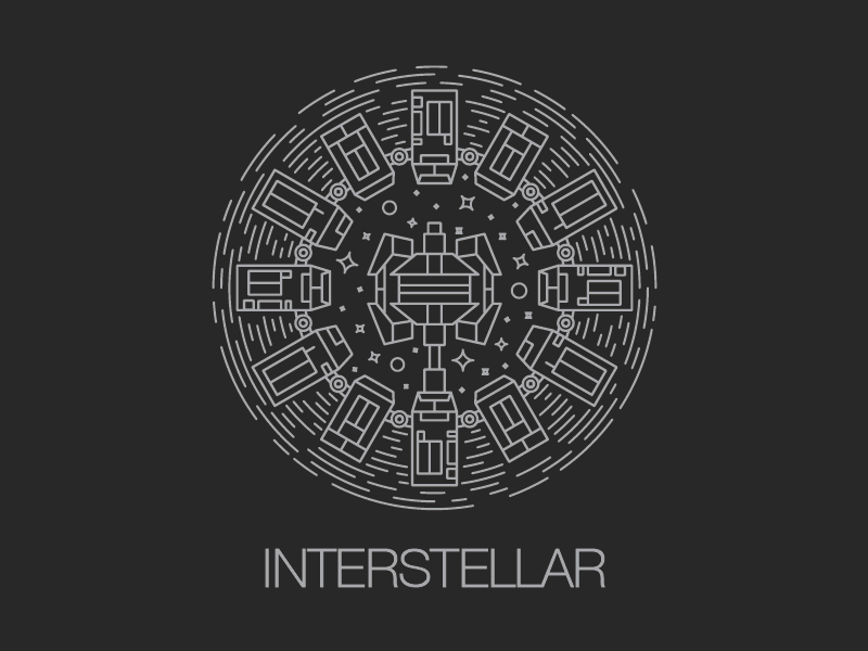 INTERSTELLAR by Nick Vlow on Dribbble