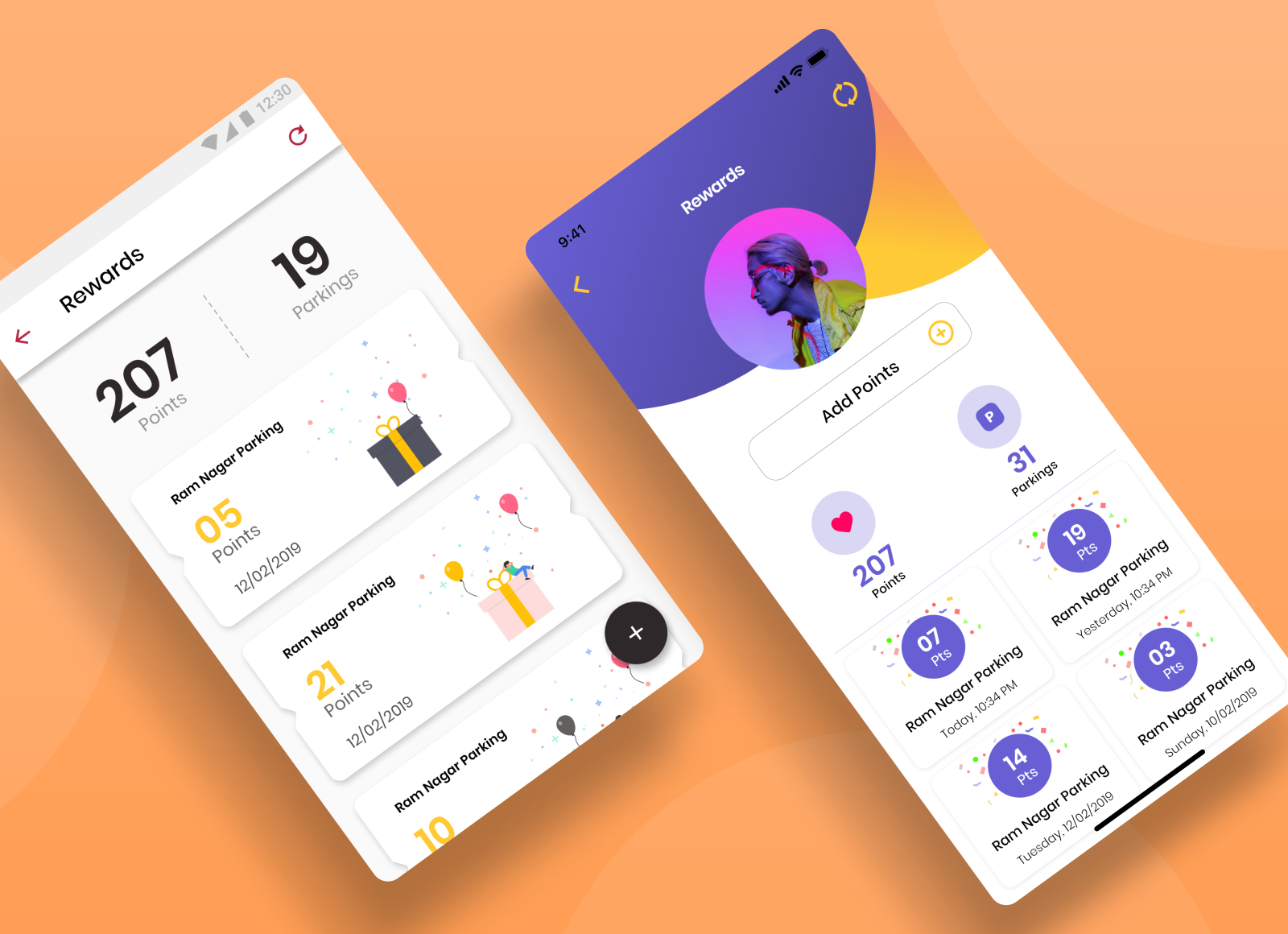 Reward Screens by Shubham Chaturkar on Dribbble