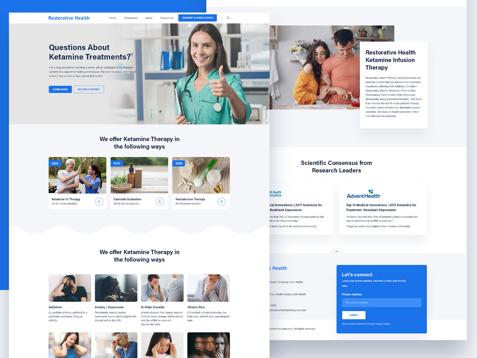 Dribbble Invite | Healthcare Website UI Redesign by Vishnu Gupta on ...