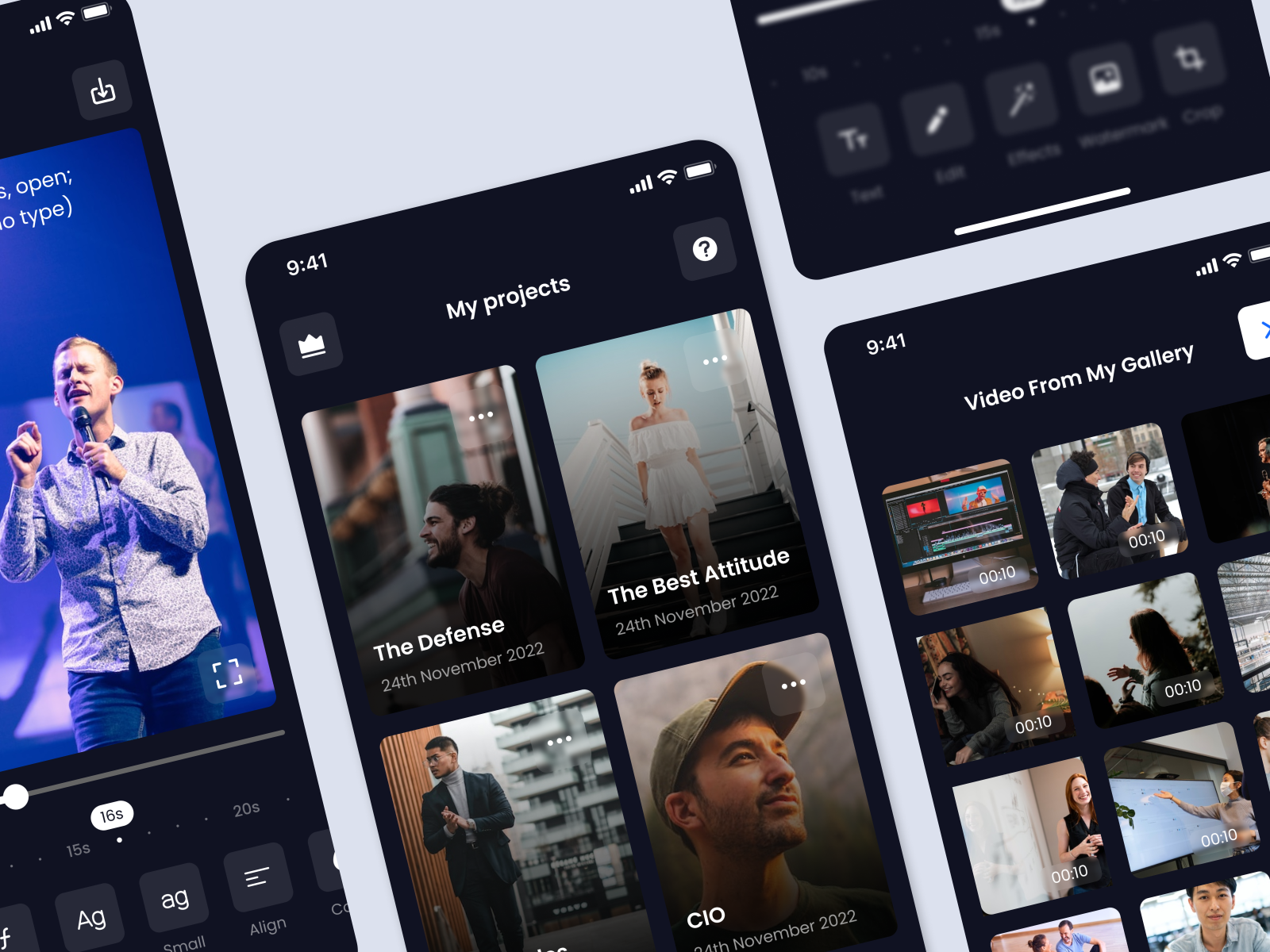 Subtitles App | Design Concept by Dovha Viktoriia on Dribbble