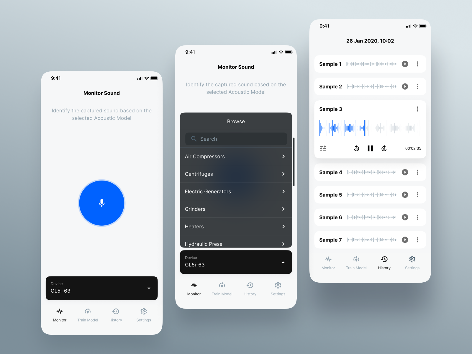Sound Recording App by Eric Christian Pambou on Dribbble