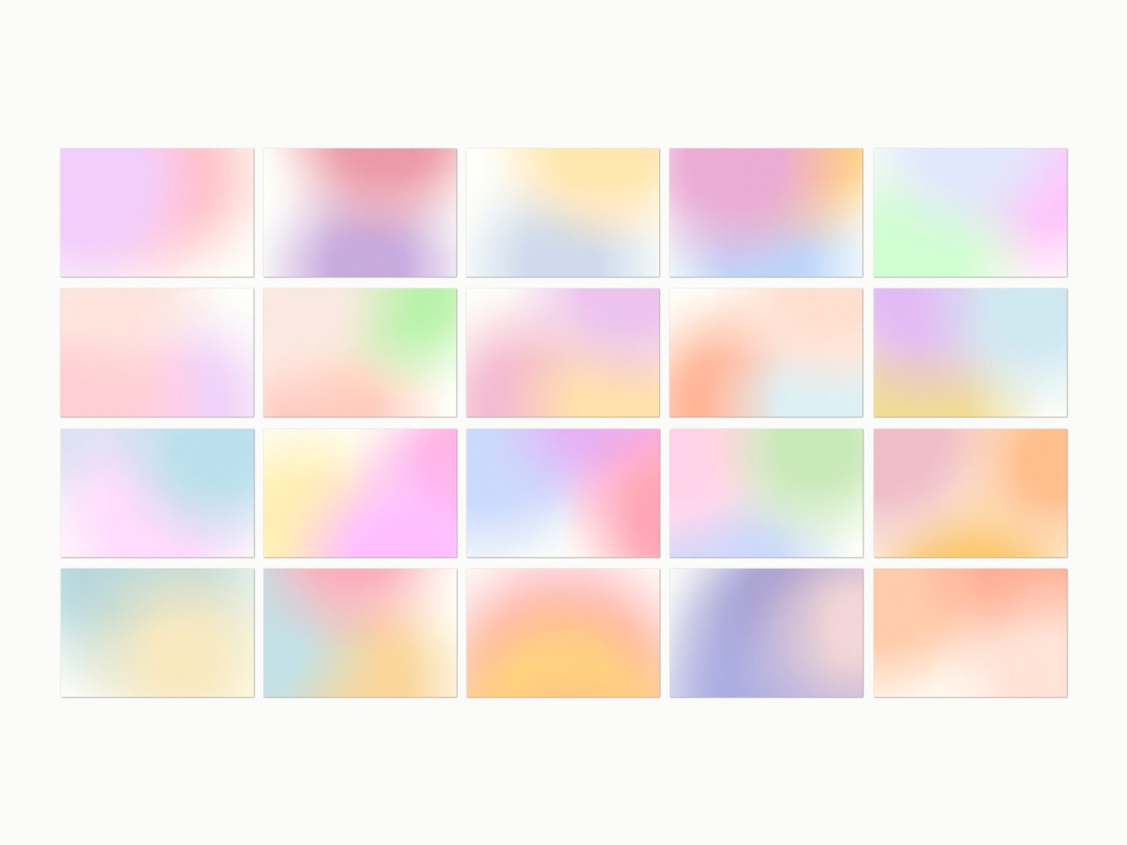 Pastel Gradient Backgrounds With Grain Texture Download Now by Feel ...