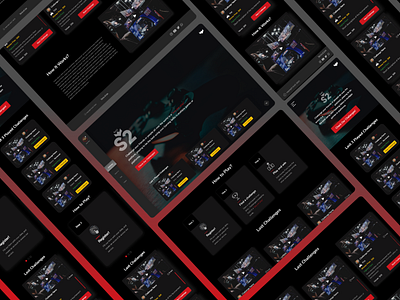 Game Website UI Design by Aisha Qureshi on Dribbble