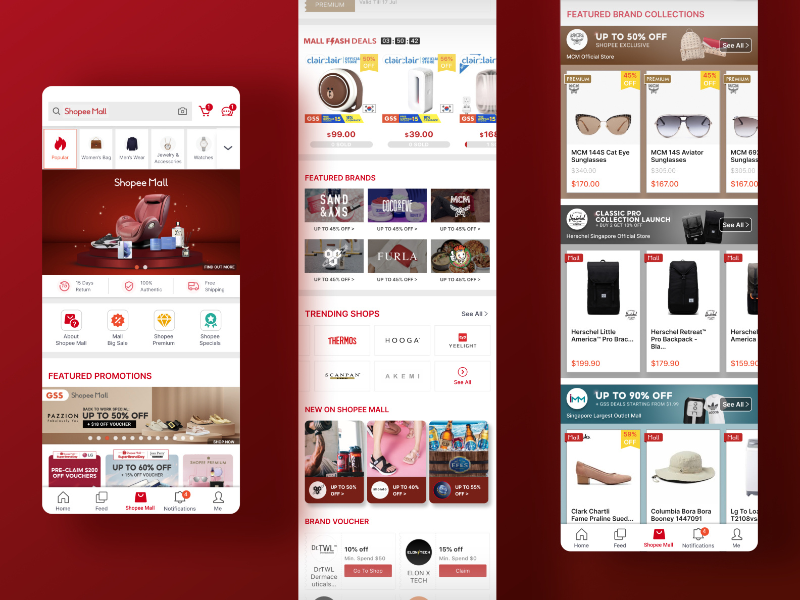 Shopee Mall Homepage Case Study by Amalia Rosdiana on Dribbble
