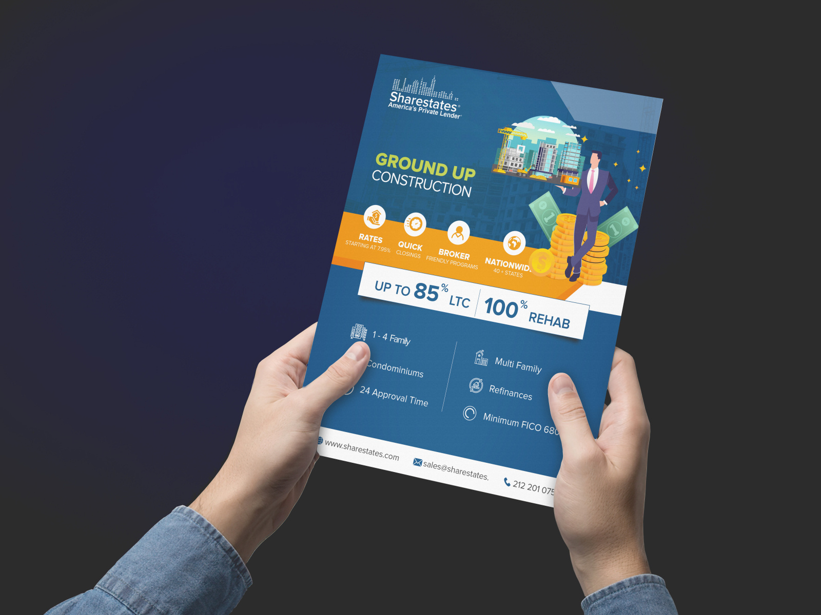 Flyer by rimpy on Dribbble