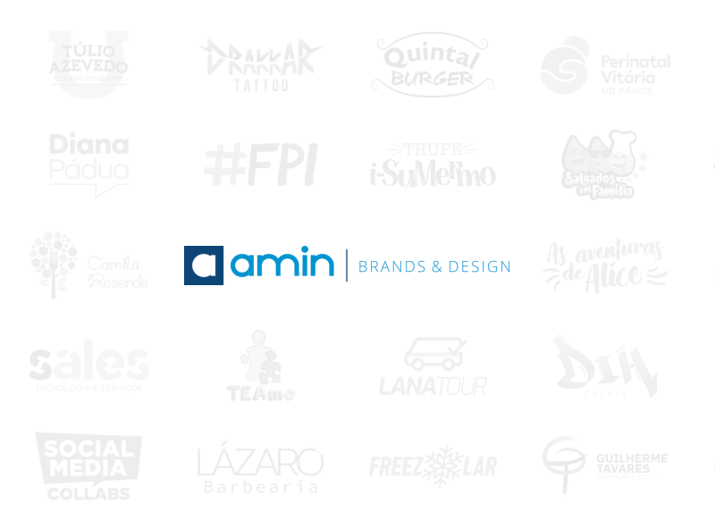 Amin | A Minimalist Branding Studio | Dribbble