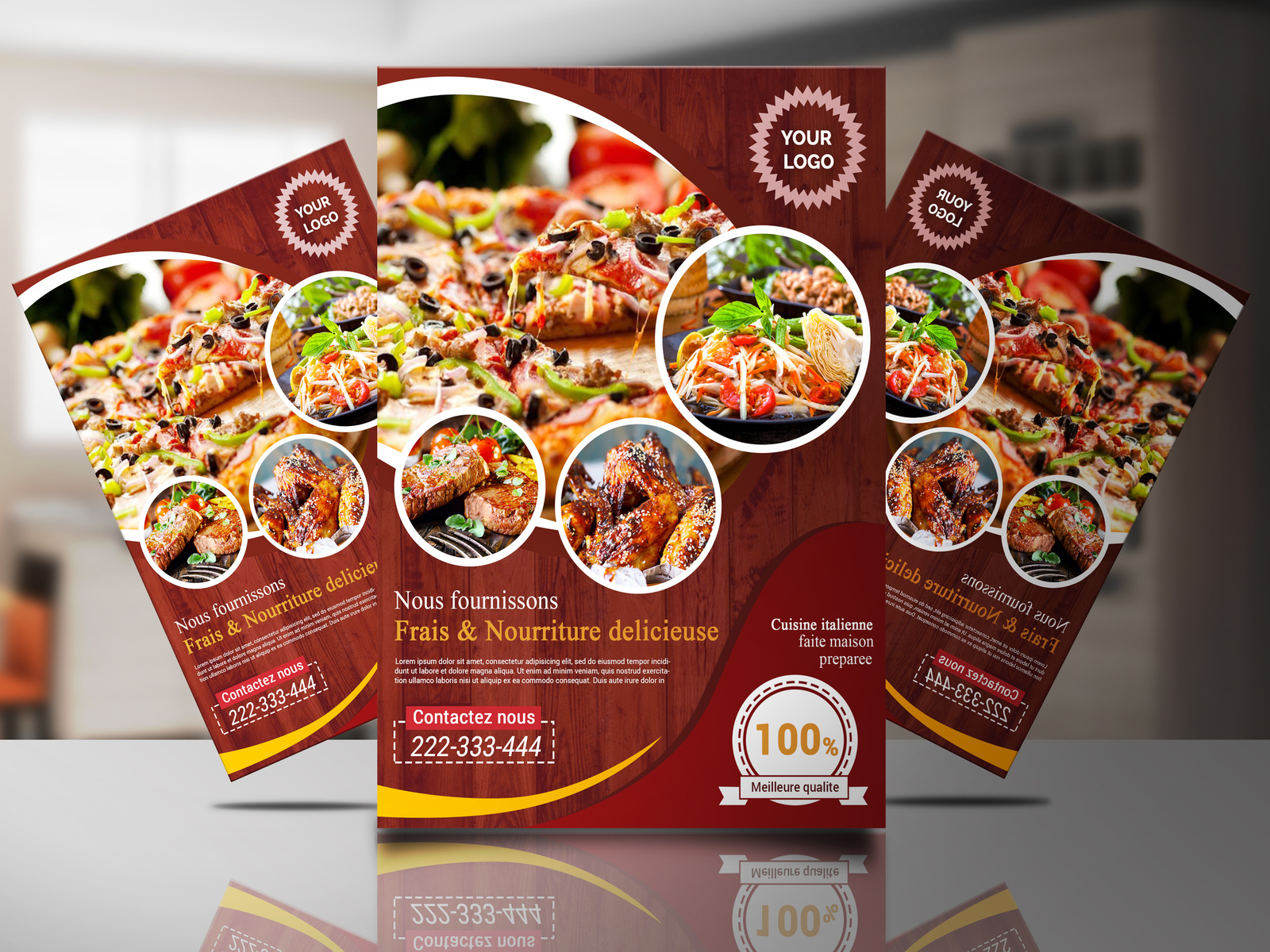 Food Flyer Template By Eliyas Ali On Dribbble