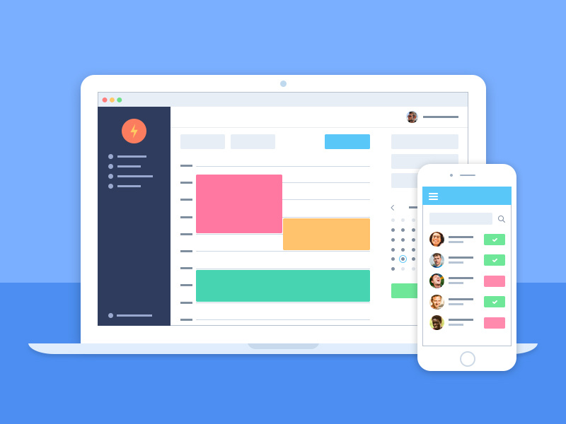 Booking Screen by Adrian Goia on Dribbble