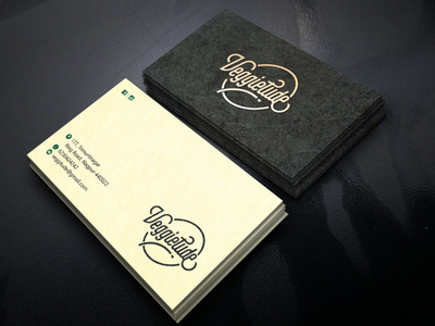 Veggietude Visiting Card Design by Sachin Nivale on Dribbble