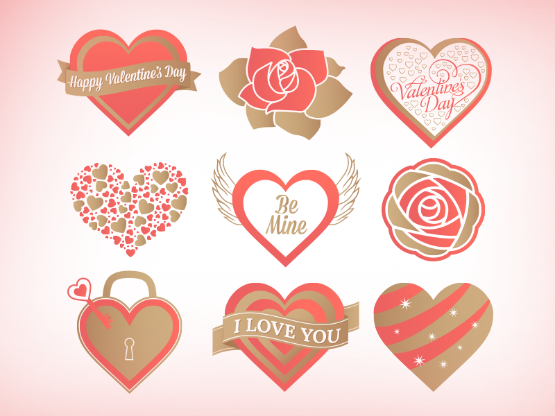 Free Valentine Vector Icon by Zee Que | Designbolts on Dribbble