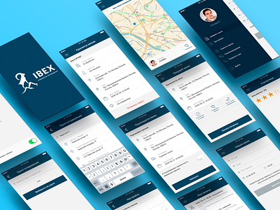 IBEX — iOS App Design by Tatyana Nikitenko on Dribbble