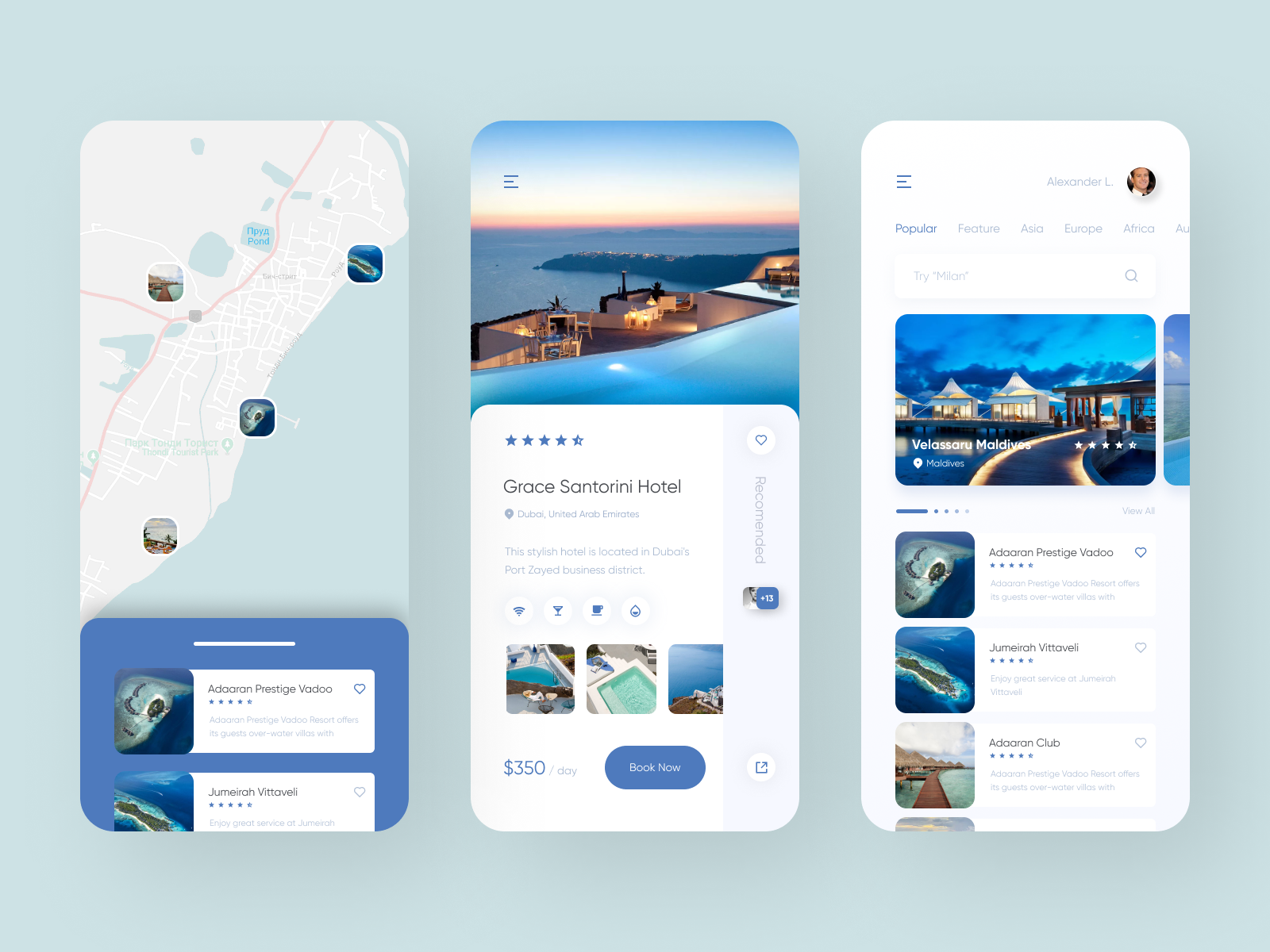 Travel And Booking App By Alex On Dribbble