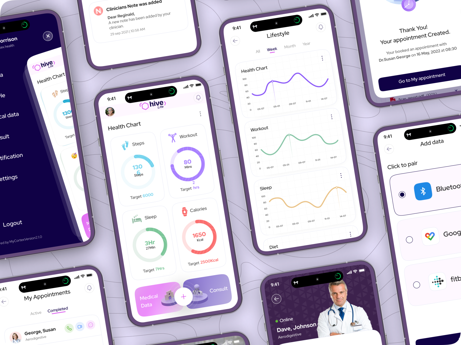 Health Tracking App! by Samson on Dribbble
