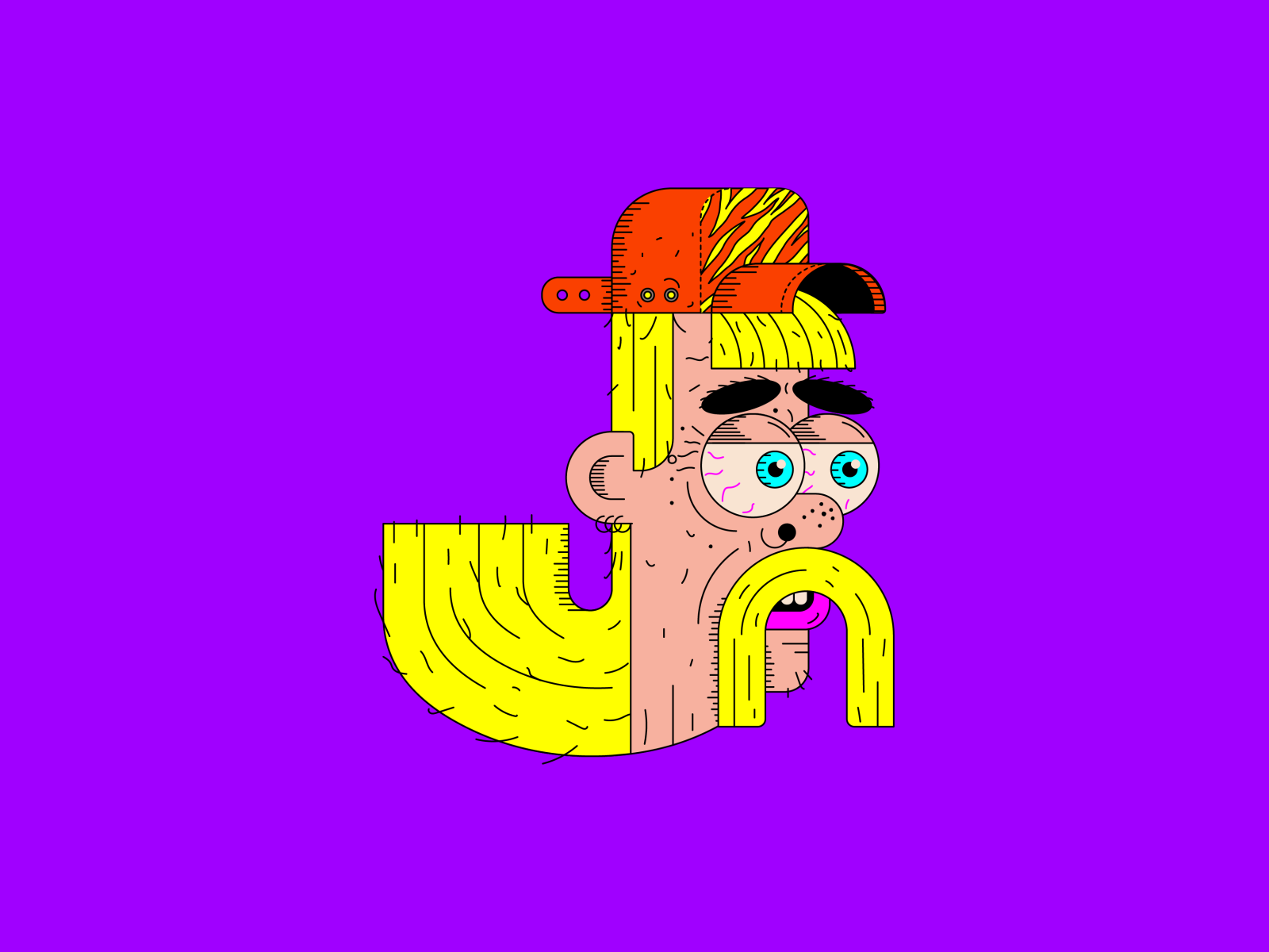 J - Joe Exotic by Maurício Cardoso on Dribbble